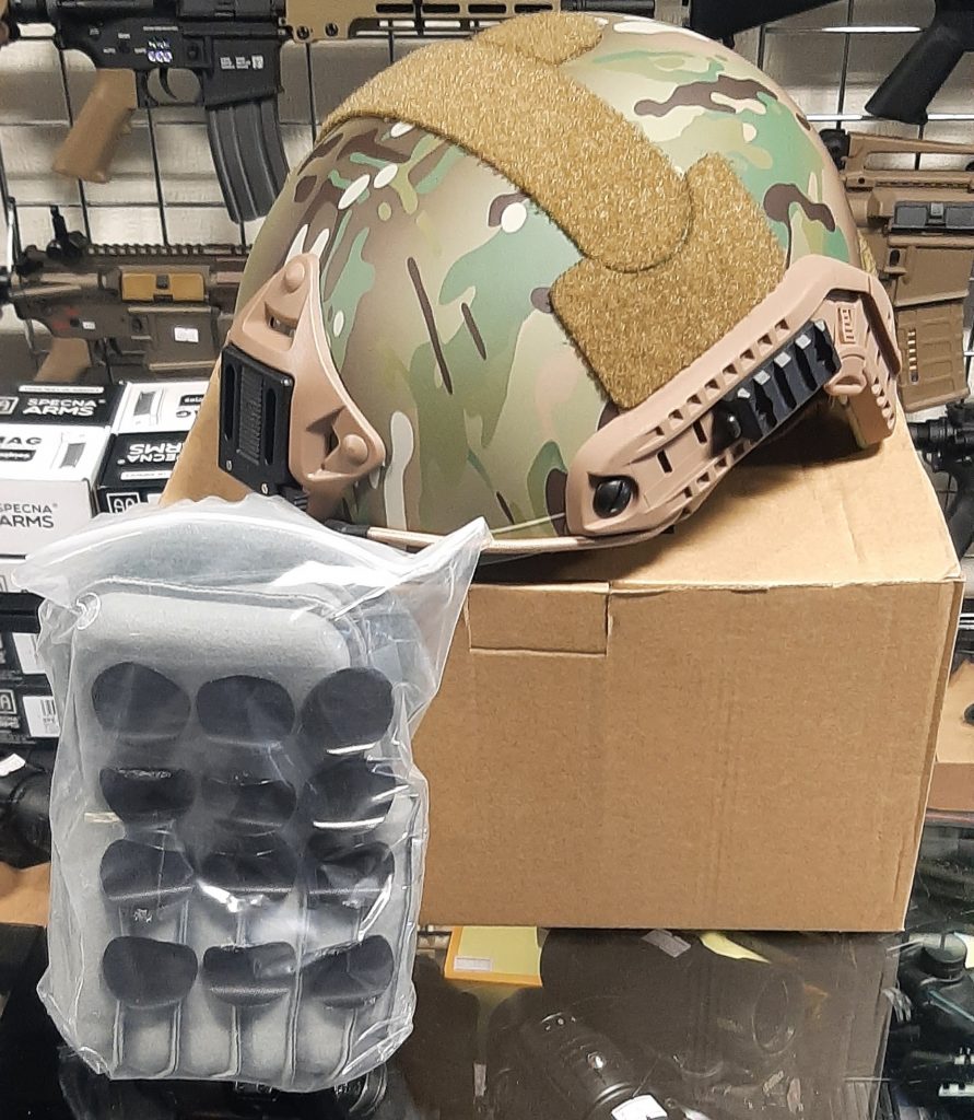 FMA Multicam MTP Tactical Fast Helmet Size Large/XL - Airsoft ...