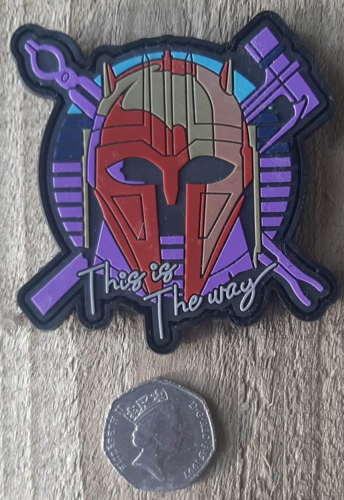 Star Wars The Mandalorian This Is The Way PVC Velcro Patch - Airsoft ...