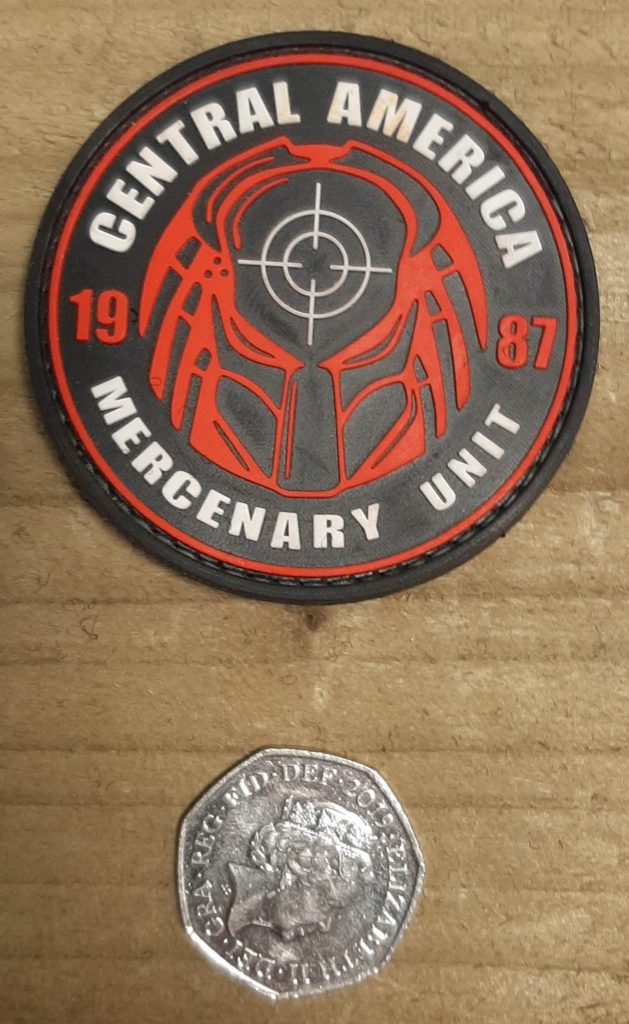 Central America Mercenary Unit Predator PVC Velcro Patch - Airsoft ...