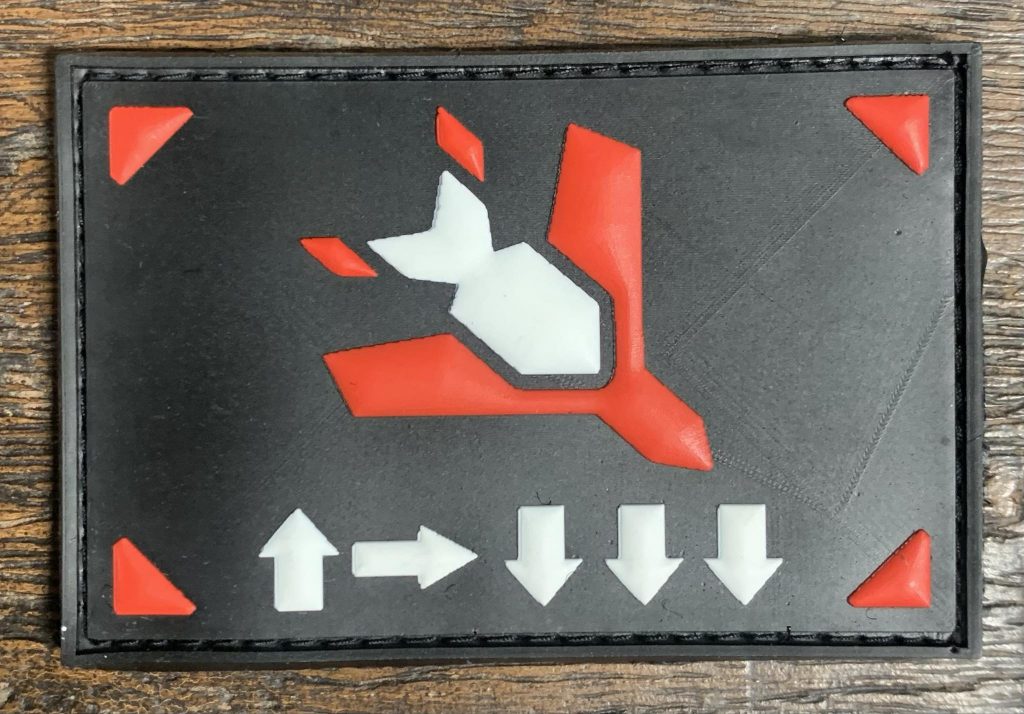 HELLDIVERS 2 500KG Stratagem PVC Velcro Patch - Airsoft - Morale ...