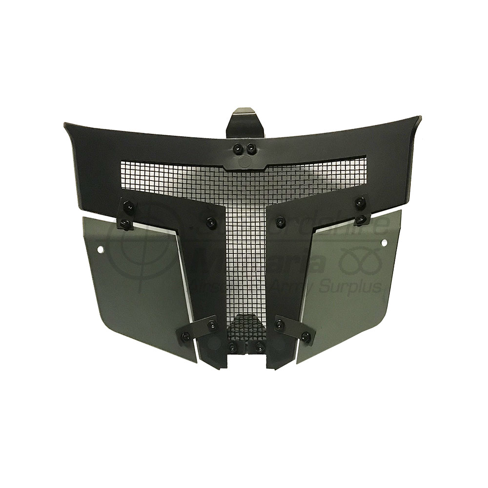 TMC - Spartan Fast Helmet Face Armour Mask - Foliage Green ...