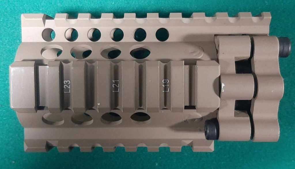 Daniel Defence Free Floating 4Inch RIS Rail M4 AEG - Accessories ...