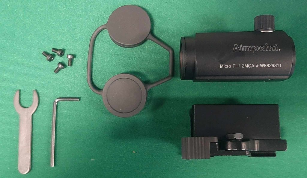 Aimpoint Micro T1 Red Dot Sight 2 MOA - Black - Scope - Accessories ...